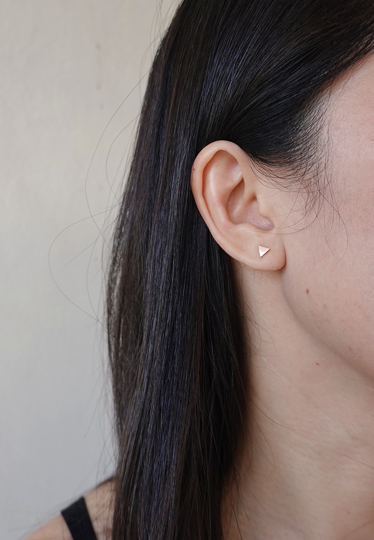Triangle Stud Earrings
